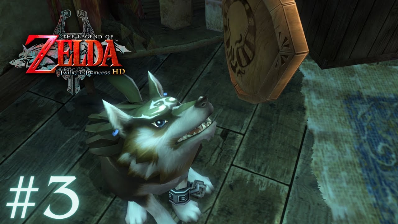 The Legend of Zelda: Twilight Princess HD [4K] Part 3 - Ordon Shield ...