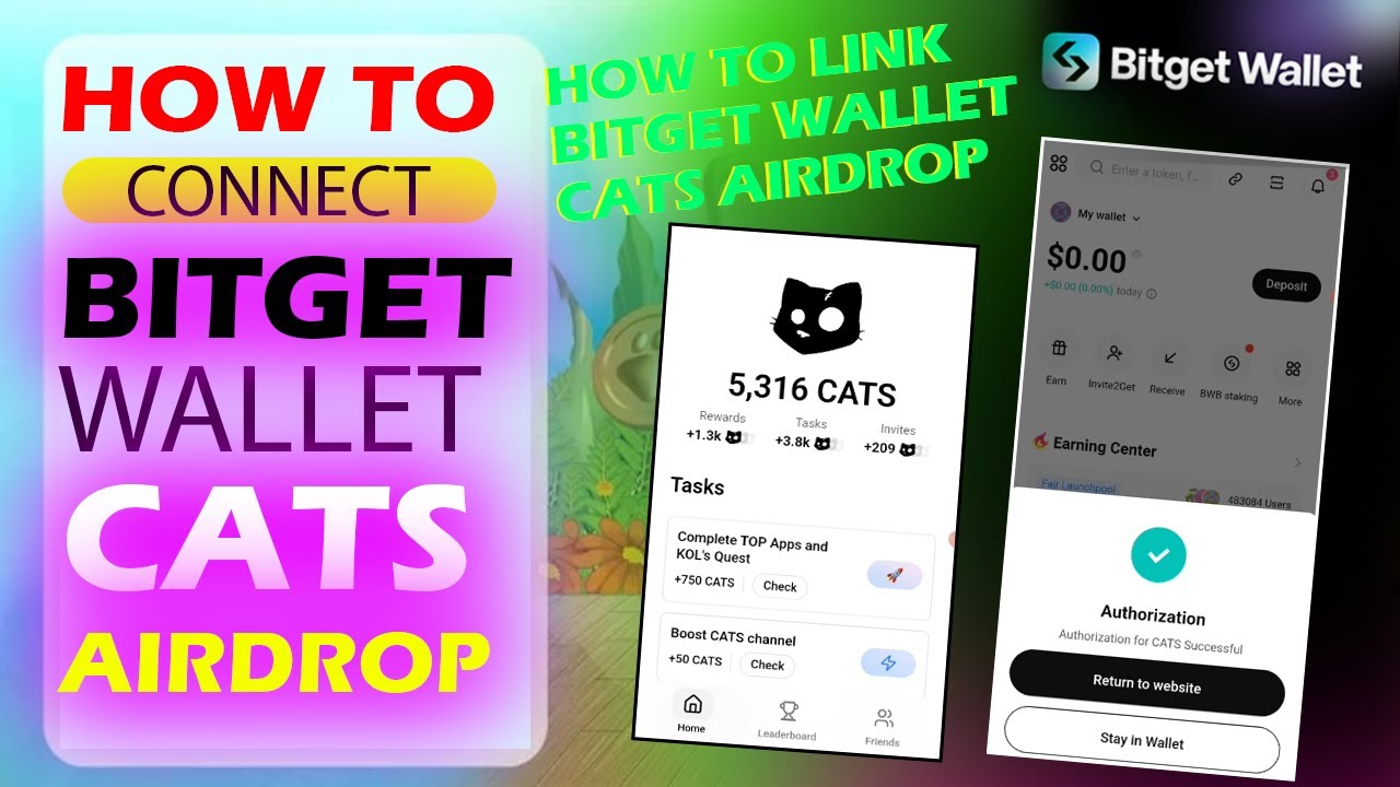 How to Connect Bitget Wallet in Cats Airdrop - How To Connect Bitget ...