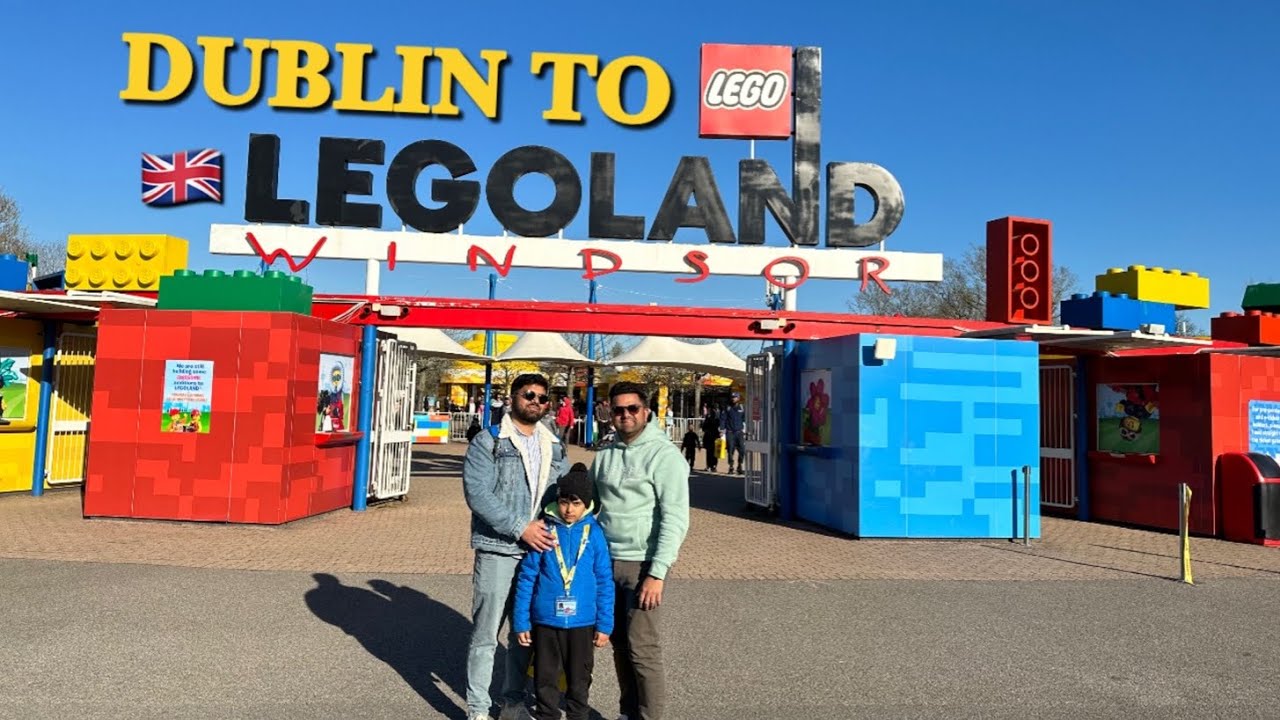 TRIP FROM DUBLIN TO LEGOLAND WINDSOR UK | INDIANS IN IRELAND ...