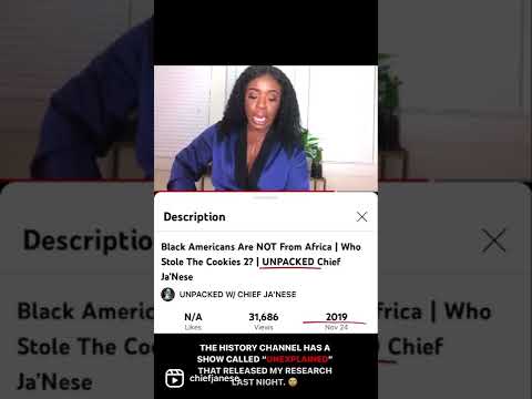 Queen Ja’Nese research stolen by the History Channel.