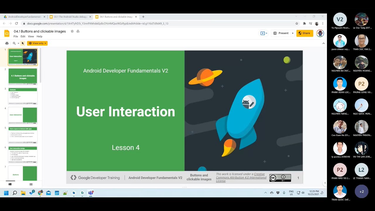 Phát triển ứng dụng cho thiết bị di động (IT4785 - SOICT HUST) - Buổi 5 - YouTube