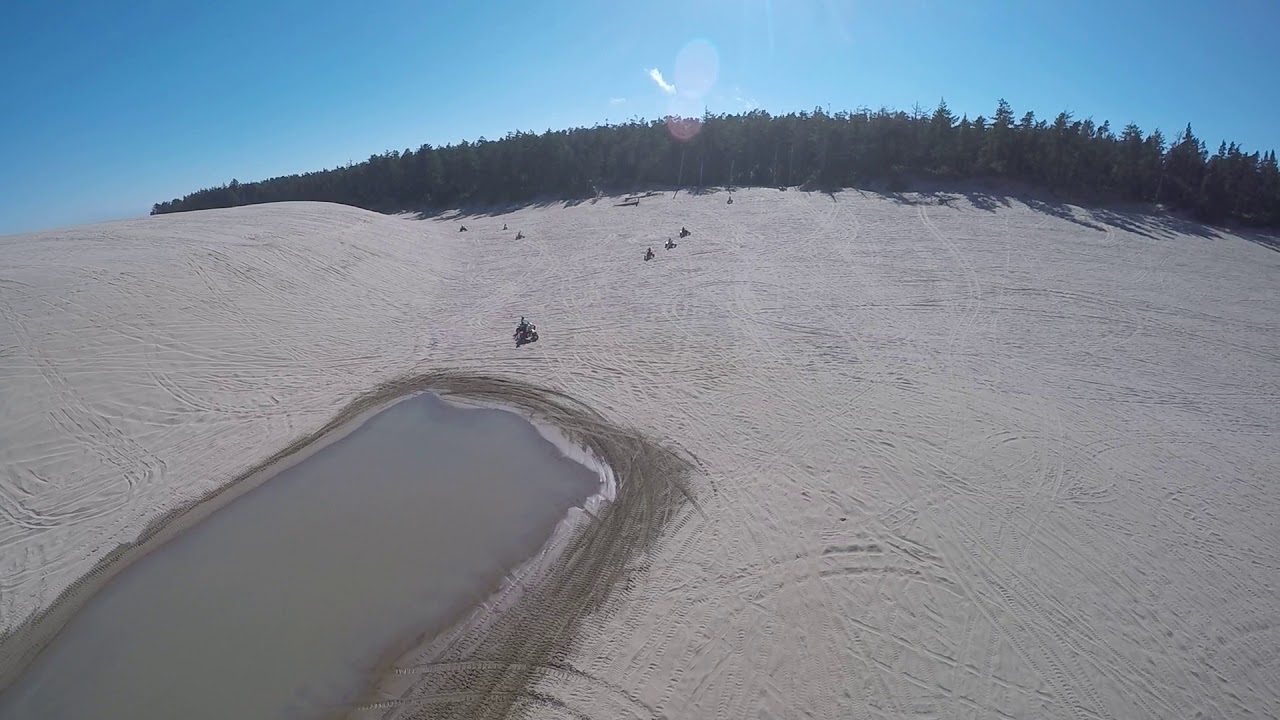 sand lake dunes drone 2017 2 - YouTube