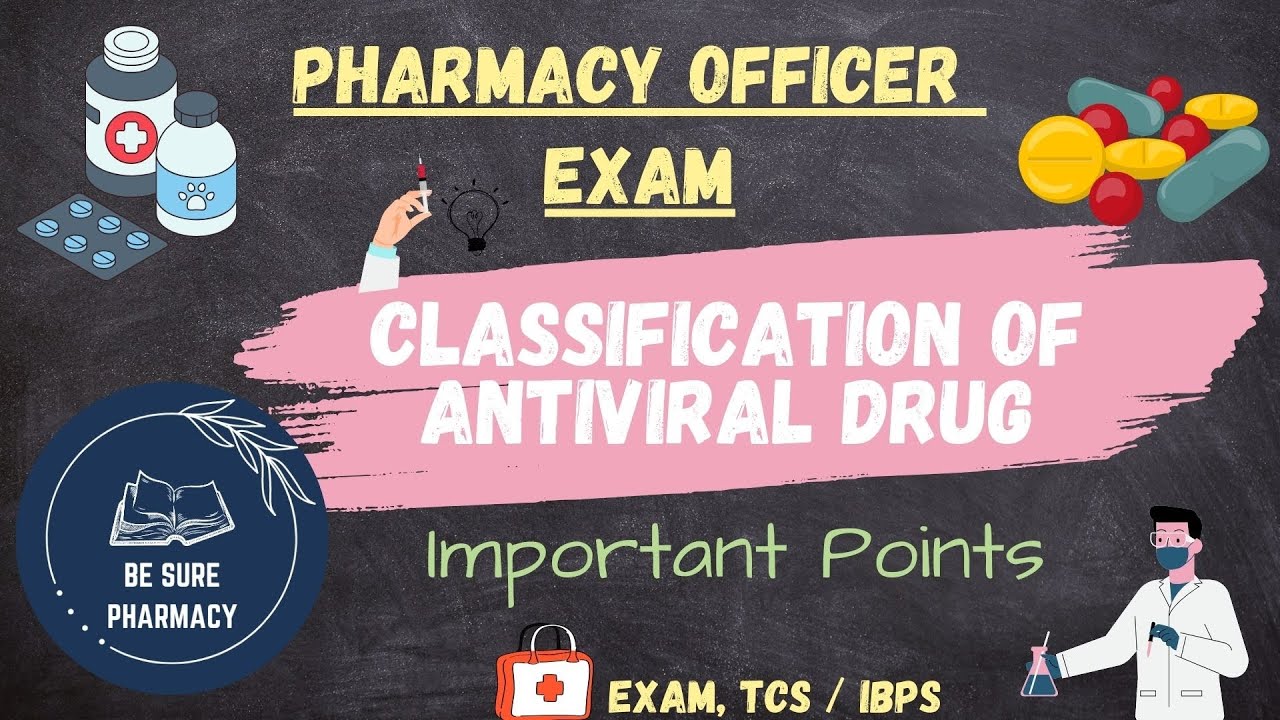 Classification of Antiviral Drug || Pharmcy officer exam preparation ...