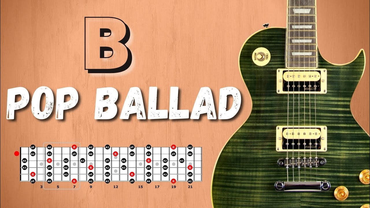 Inspiring Acoustic POP BALLAD Backing Track in B Major - YouTube