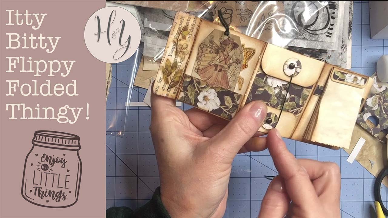 Itty Bitty Flippy Folded Thingy Inspired by Cori Dahmen - YouTube