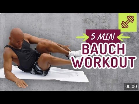 Das effektivste 5 min Bauch Workout Zuhause ohne Equipment. Coach Cecil