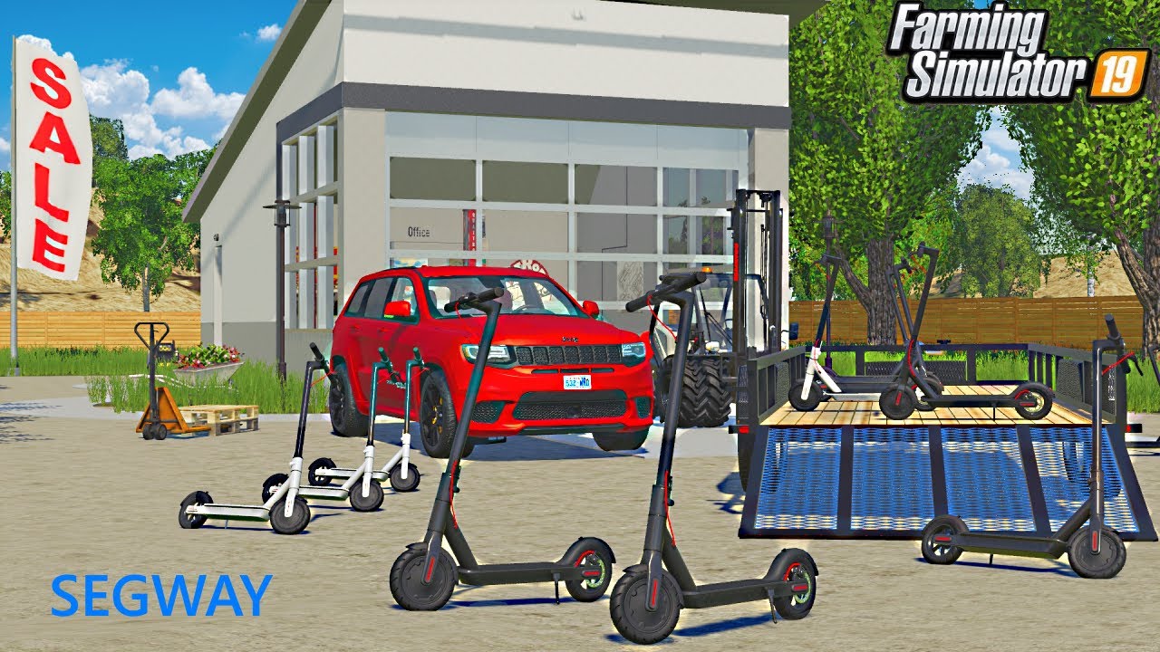 "INSANE" ELECTRIC SCOOTER SHOP! (Rich Redneck FS19) - YouTube
