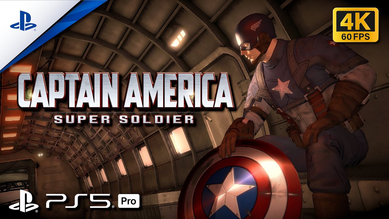 Captain America: Super Soldier - PS5™ Gameplay [4K 60FPS] - YouTube