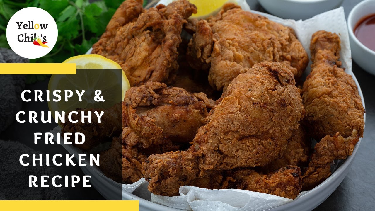 Crispy Homemade Fried Chicken Recipe - YouTube