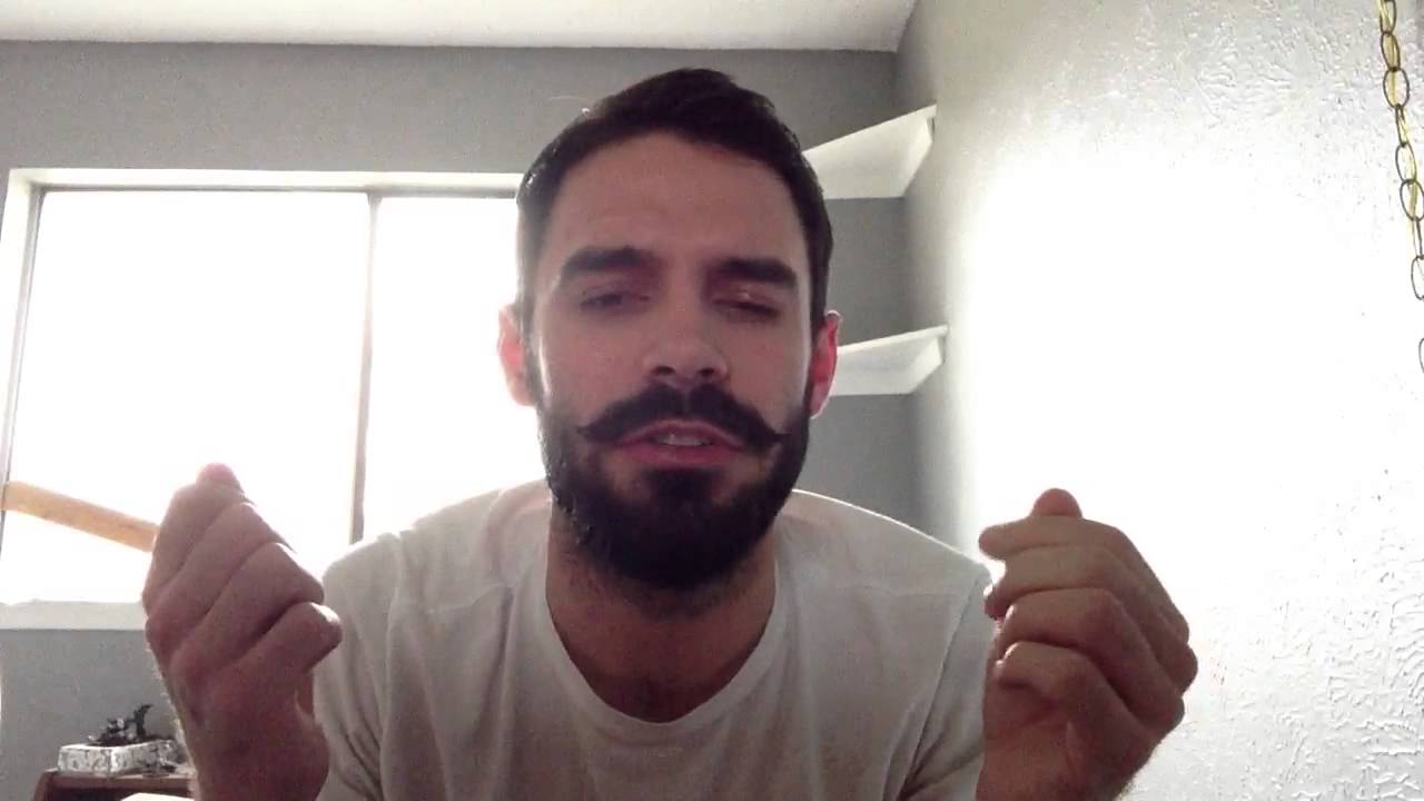 6 week beard and moustache update - YouTube