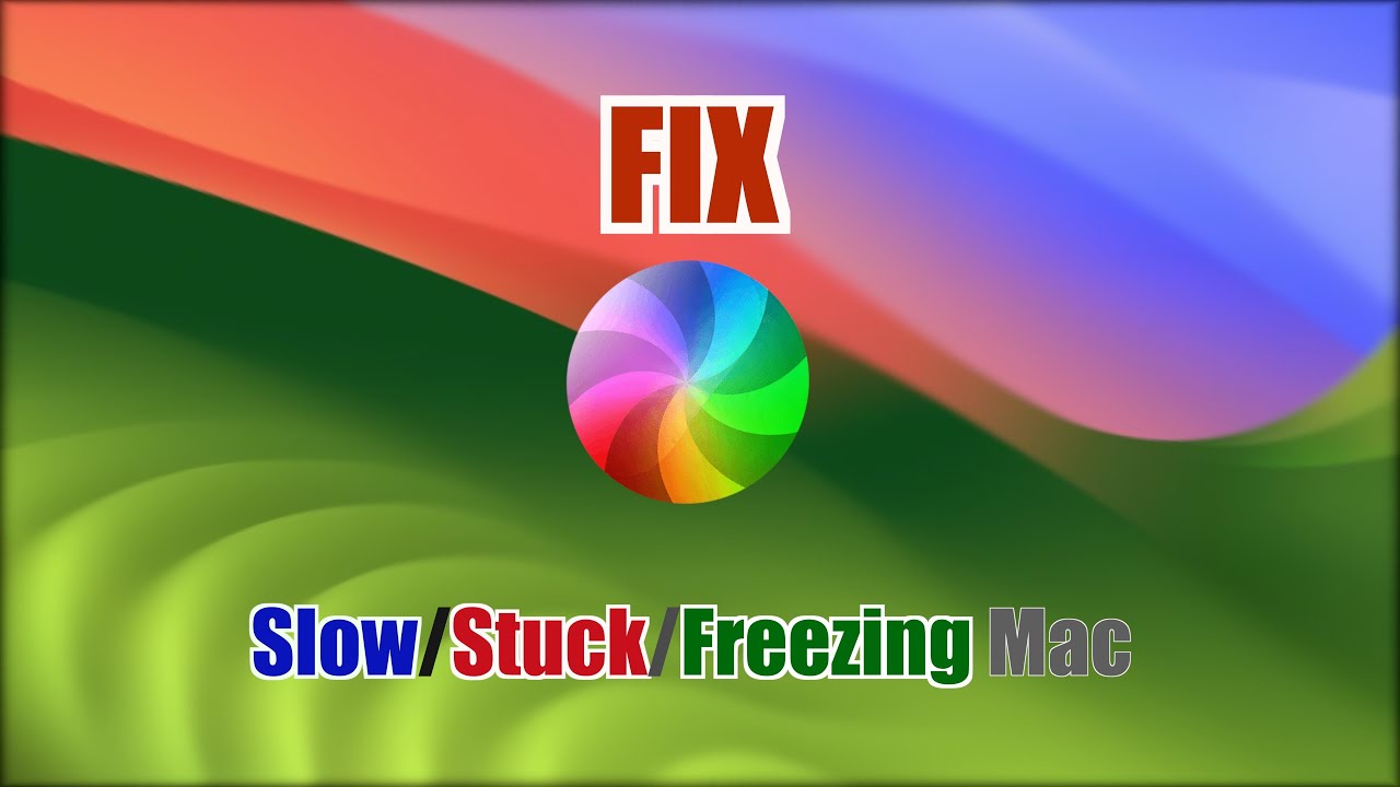 How to FIX Slow/stuck/freezing Mac - YouTube