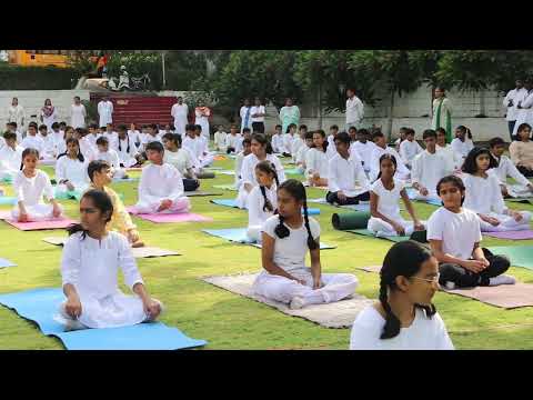 INTERNATIONAL YOGA DAY CELEBRATED AT DWPS, KOMPALLY, HYDERABAD.
