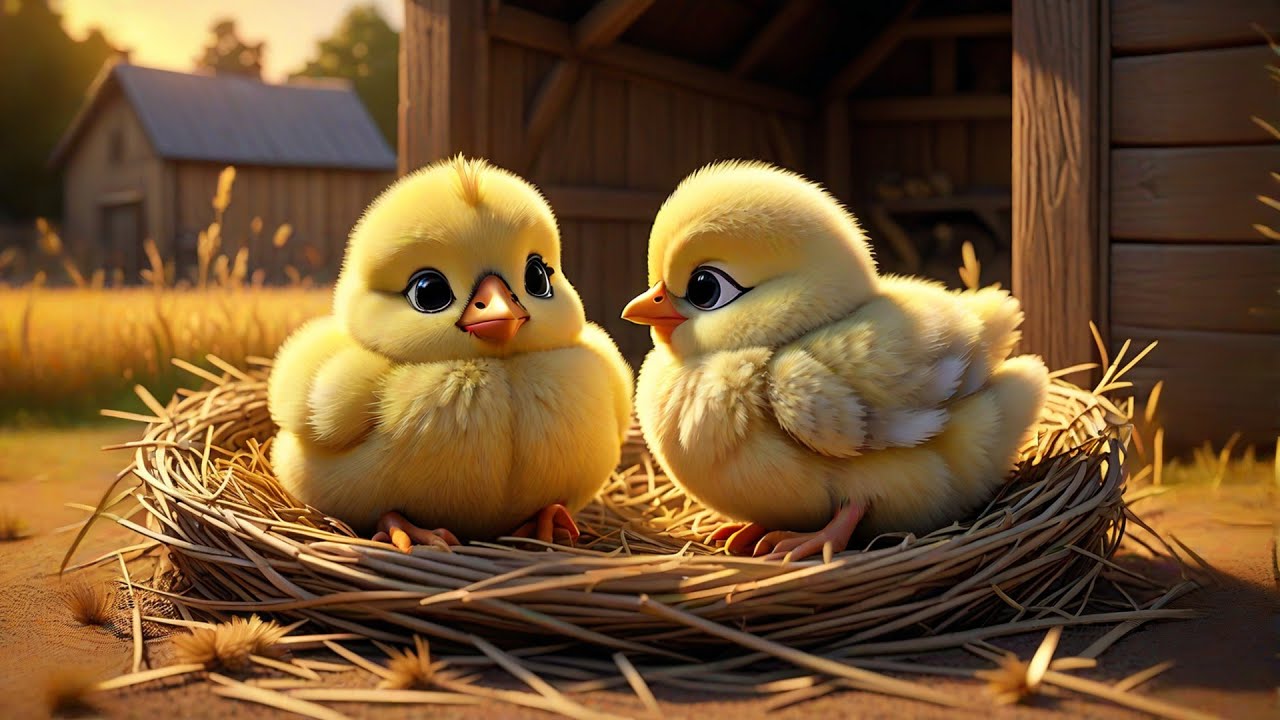 Three Baby Chicks Say Peep Peep Peep | Counting & Animal Song for Kids ...