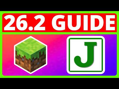 How To Download And Install Just Enough Items For Minecraft Java 26.2 | Minecraft JEI Mod