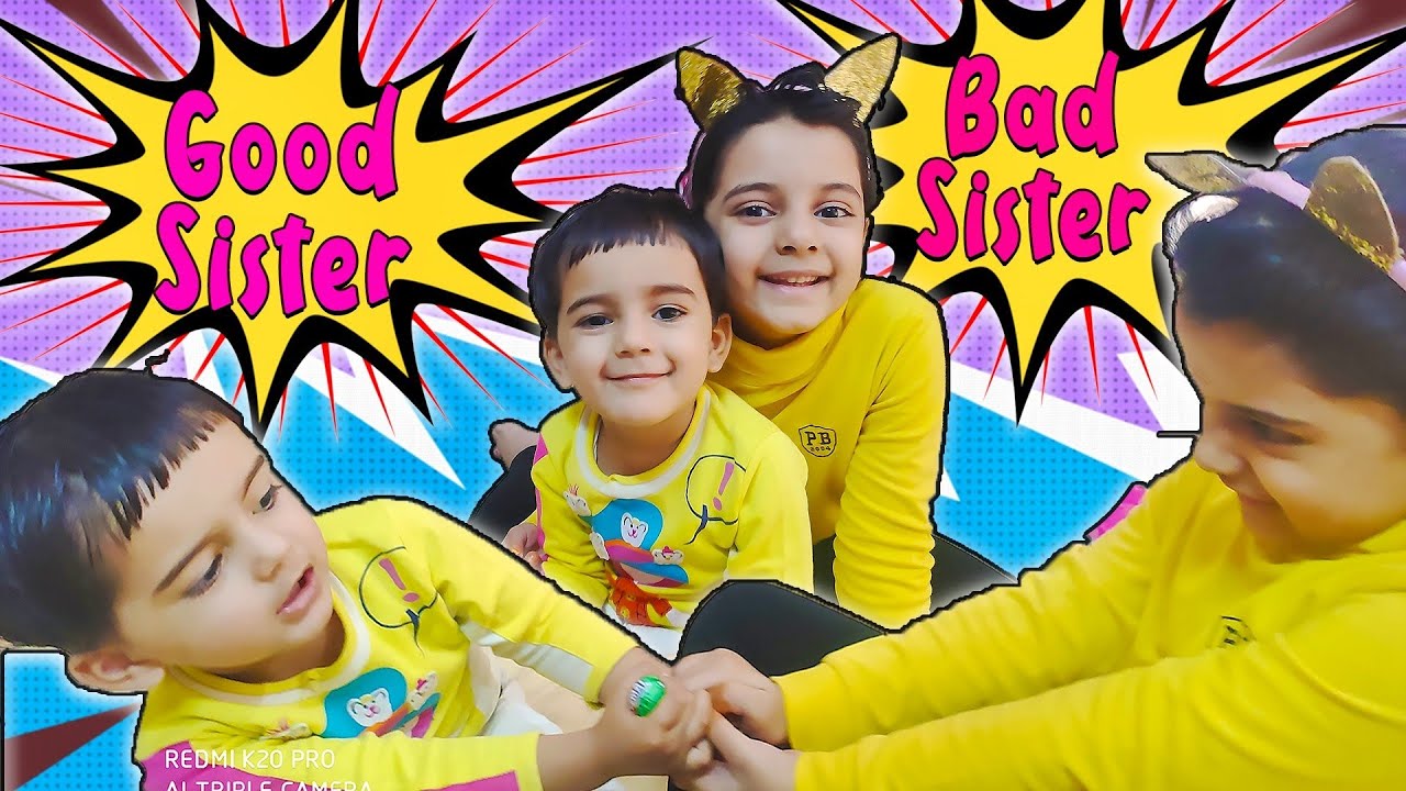 Good sister vs Bad sister | Fun games | - YouTube