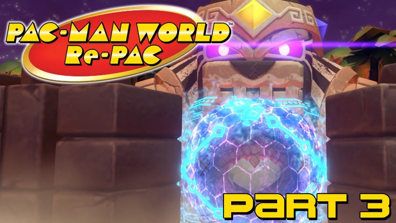 Pac-Man World Re-Pac - Part 3 - Boss Anubis Rex - YouTube