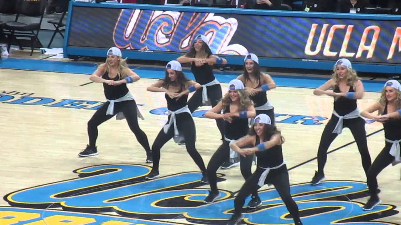 UCLA Dance Team MBB vs USC 1/13/16 - YouTube