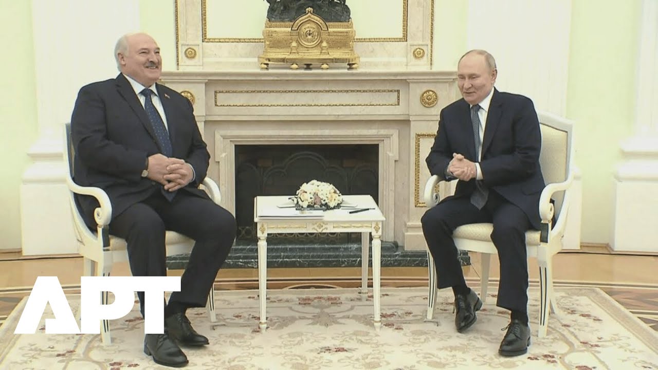 'We’ve Created Competitor for Gazprom': Putin Jokes, Meets Lukashenko ...