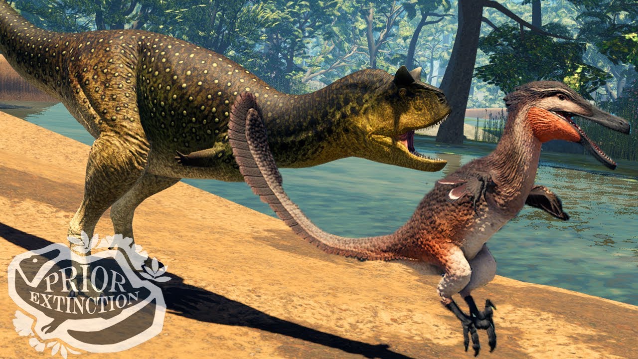 NÃO PARAM DE ME CAÇAR! Familia de Austroraptor | Prior Extinction | BR ...