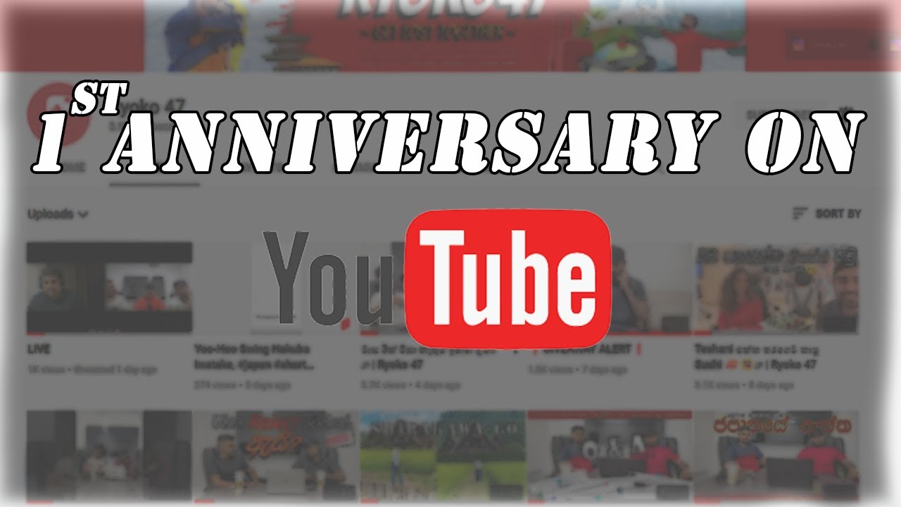 1st anniversary Live - YouTube