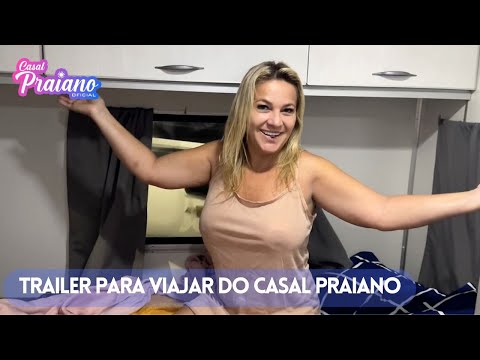 Trailer para viajar do casal praiano