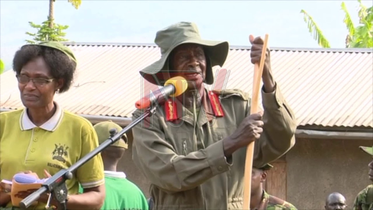 President Museveni's trek to Birembo enters final stretch - YouTube