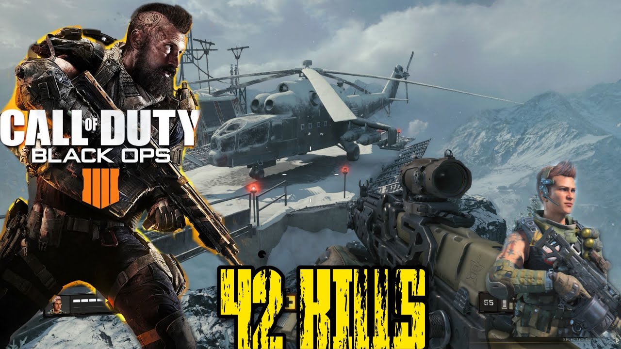 CALL OF DUTY BLACK OPS 4 | INTENSE GAMEPLAY | SNOW MAP |42 KILLS| #5 ...