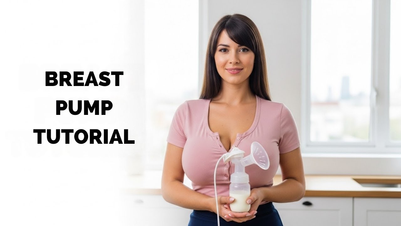 New Mom 2025 Breast Pump Tutorial in 4K Easy Assembly Suction Settings and Storage Hacks - YouTube