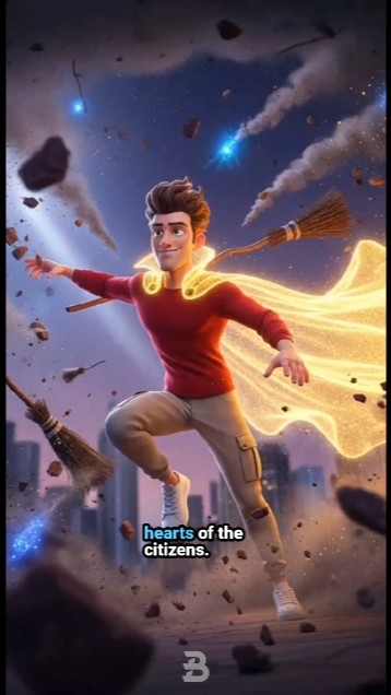 The Janitor Who Became a Superhero 💫 - YouTube