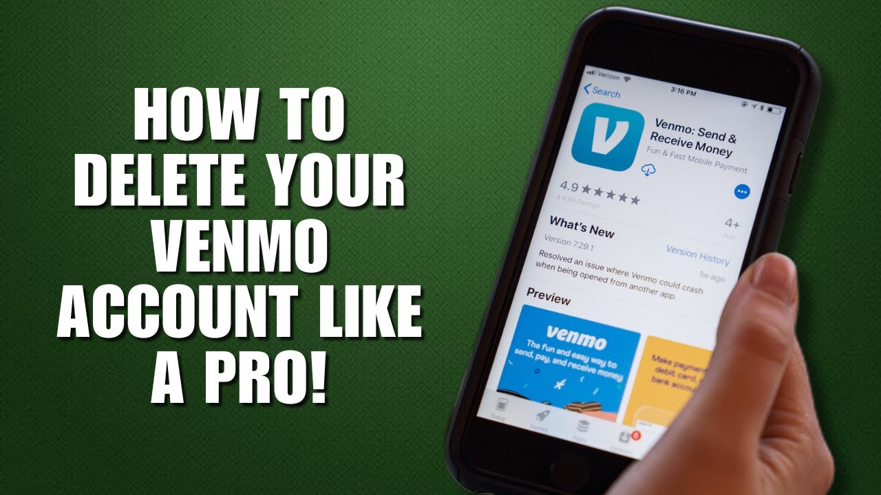 How to Delete Your Venmo Account Like a Pro! - YouTube