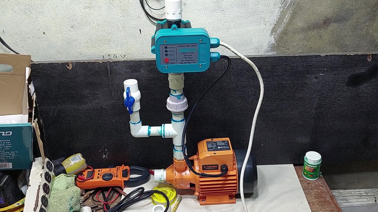 Instala tu Controlador Automático de Bomba de Agua SIN Fallos Tutorial ...