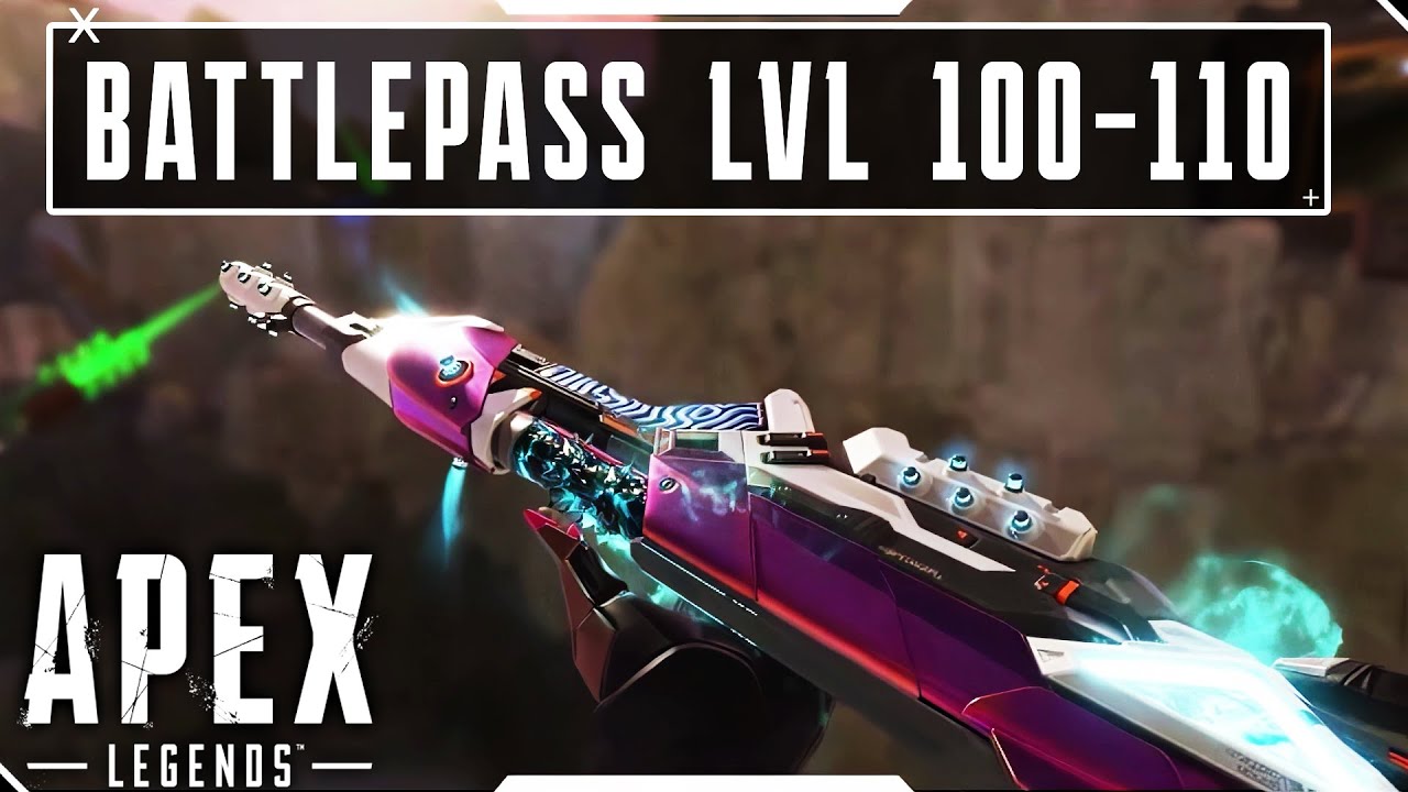 Season 21 Battlepass Lvl 100 & 110 Reactive Skin Showcase Leak | Apex ...