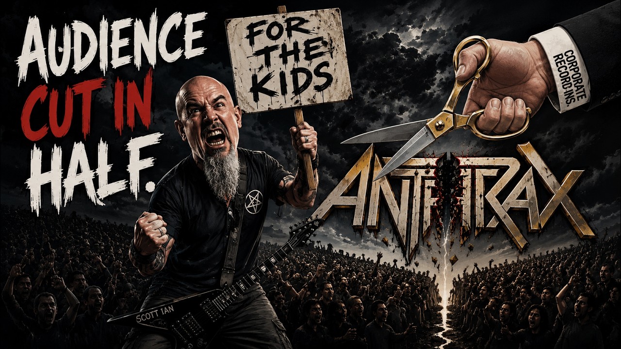 ANTHRAX Is Cutting Their Audience In Half On Day One - YouTube