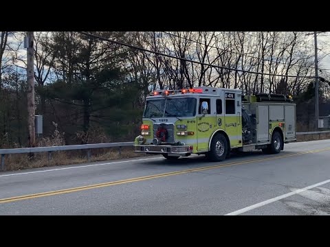 Vails Gate FD Engine 478 Responding. - YouTube