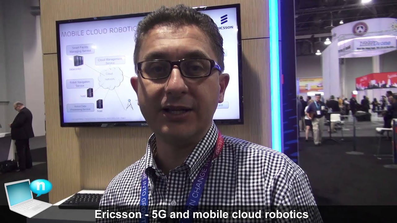 Ericsson 5G mobile cloud robotics - YouTube