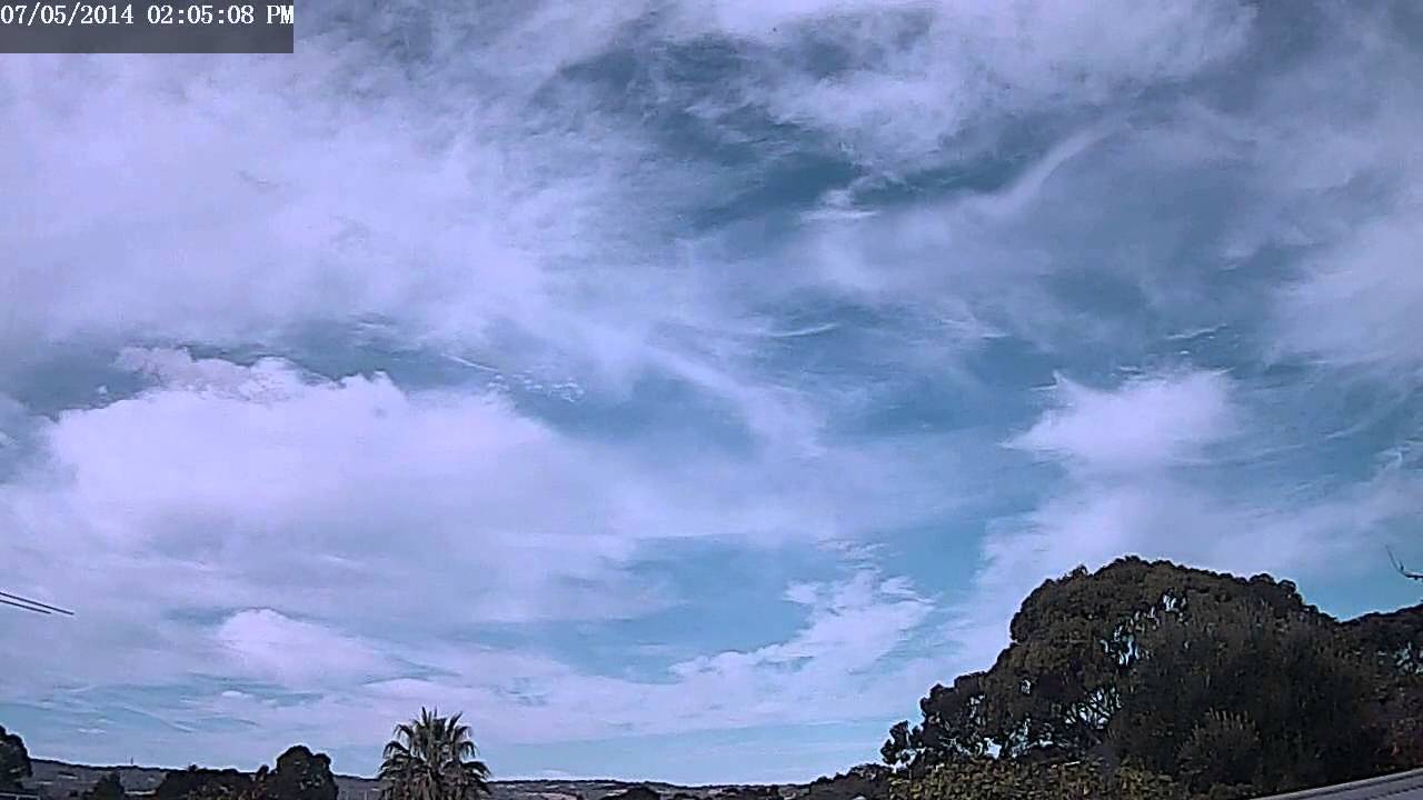 Adelaide weather time Lapse Wed 07 05 2014 - YouTube