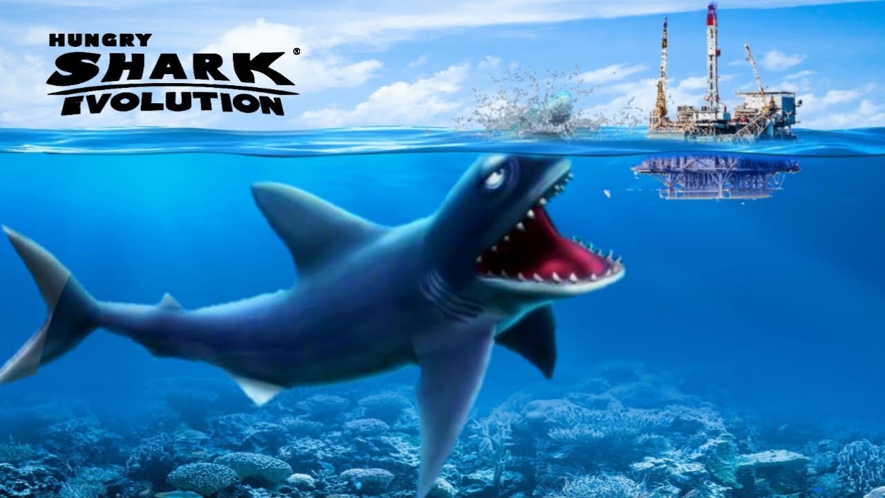 HUNGRY SHARK EVOLUTION - MAKO SHARK MAX LEVEL GAMEPLAY - YouTube