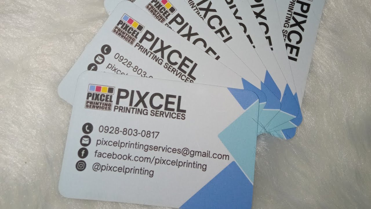 How to Make a Business Calling Card? - YouTube