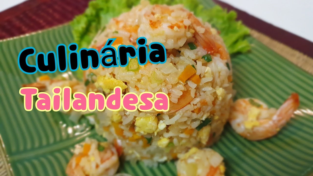 EP:57 Arroz frito com camarão - Khao pad Kung 🦐🦐🦐 | Culinária ...