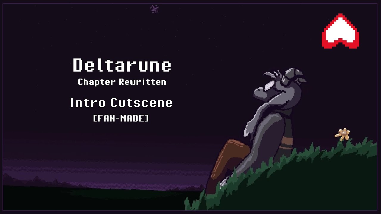 [FAN-MADE] Deltarune Chapter Rewritten: Opening Cutscene - YouTube