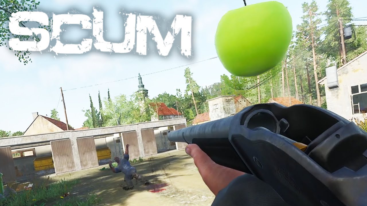 Scum (Gameplay) - Shooting Apples Out Of My Shotgun - YouTube