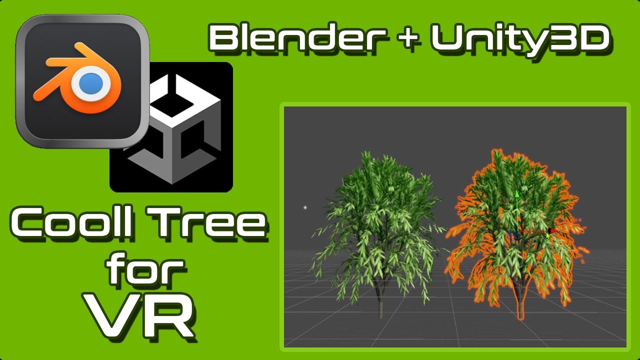 How to create a cool tree for your game in a couple of minutes - YouTube