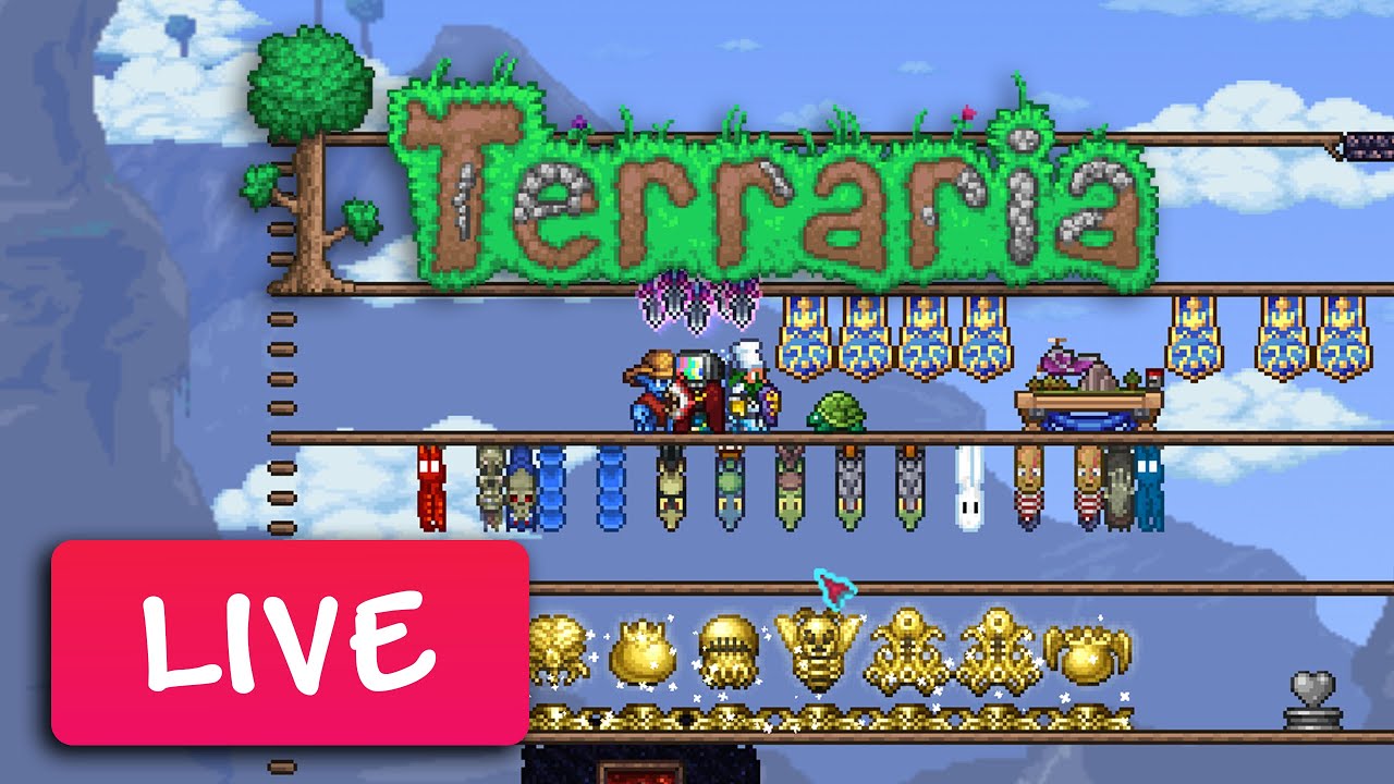 [9] Terraria Master Mode FULL VOD - YouTube