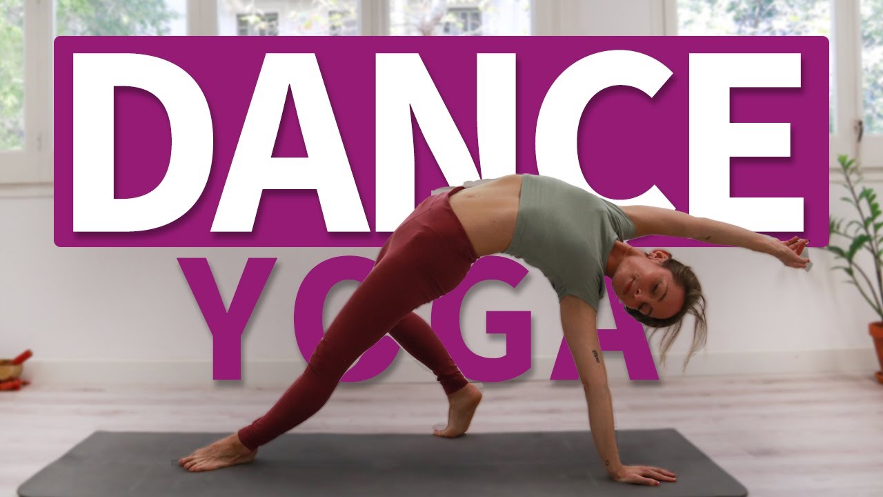 YOGA DANCE en español principiantes 💃🏽 Fluye con Yoga y danza! - YouTube
