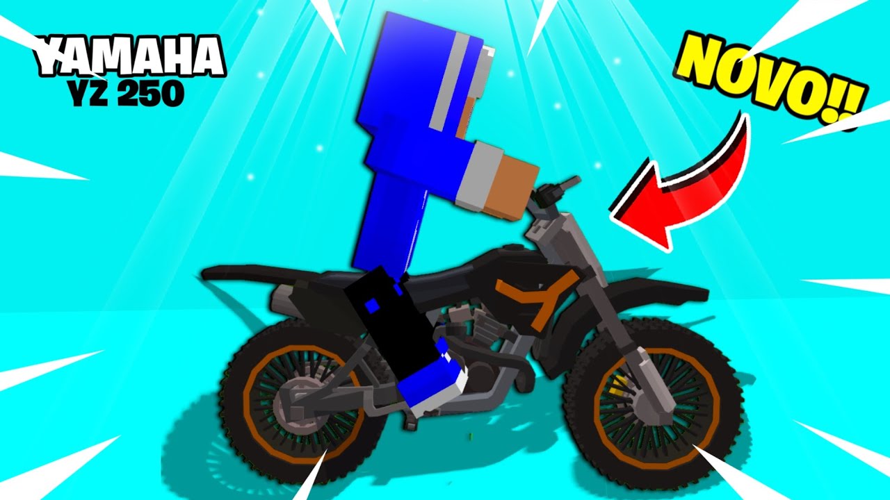 🏍•INCRÍVEL!!NOVO ADDON/MOD DE MOTOCROSS-YAMAHA-YZ 250 PARA MINECRAFT PE ...
