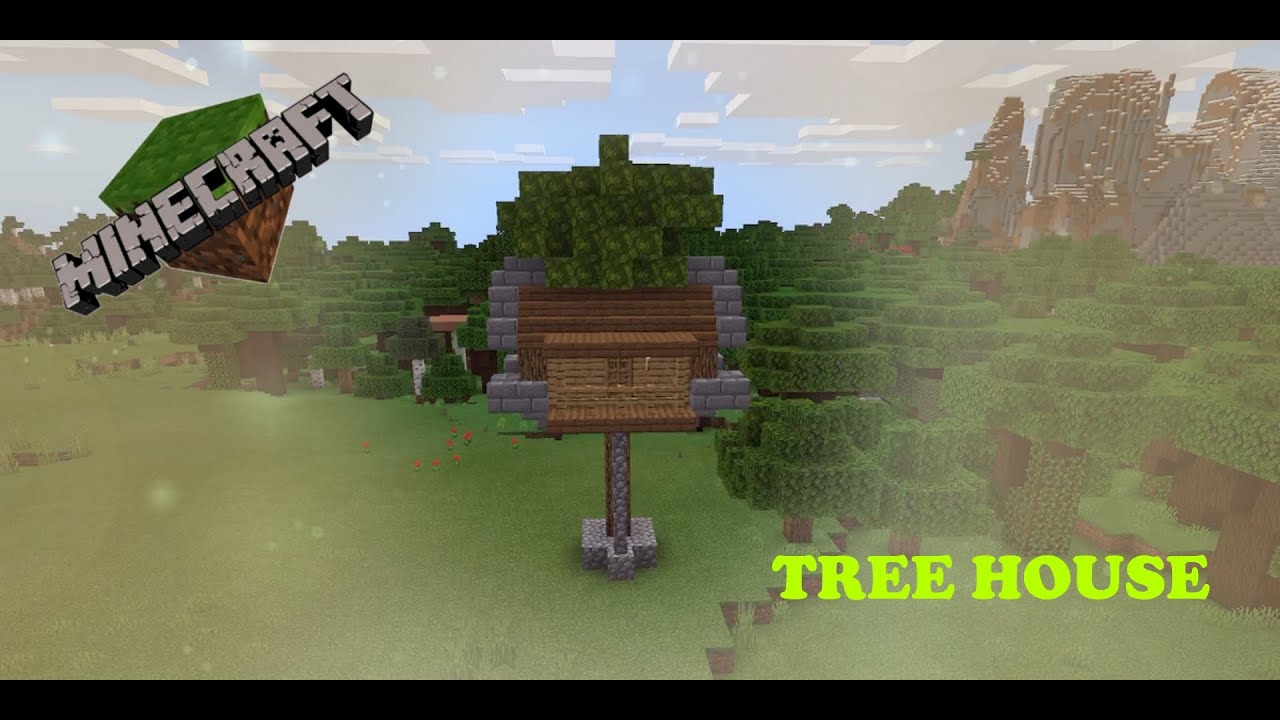 making a treehouse in minecraft | jungle tree house minecraft building ...