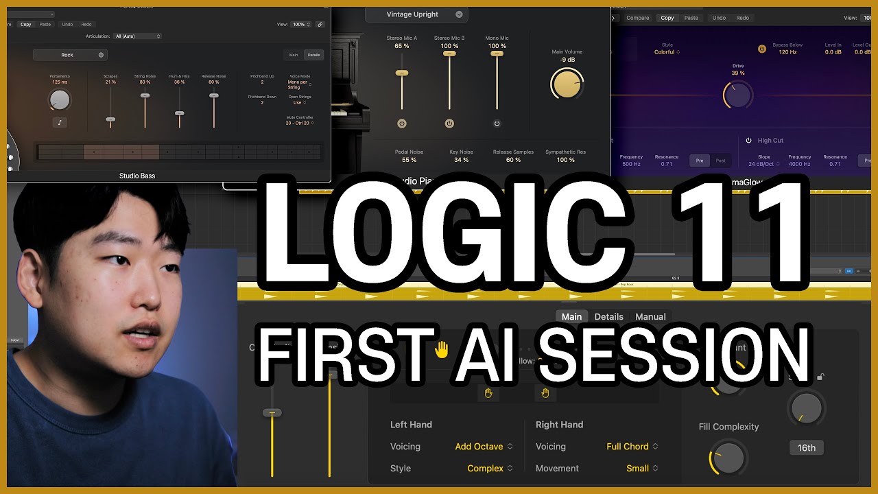 Logic 11 | Session Players, Chromaglow | Let's Write a Track! - YouTube