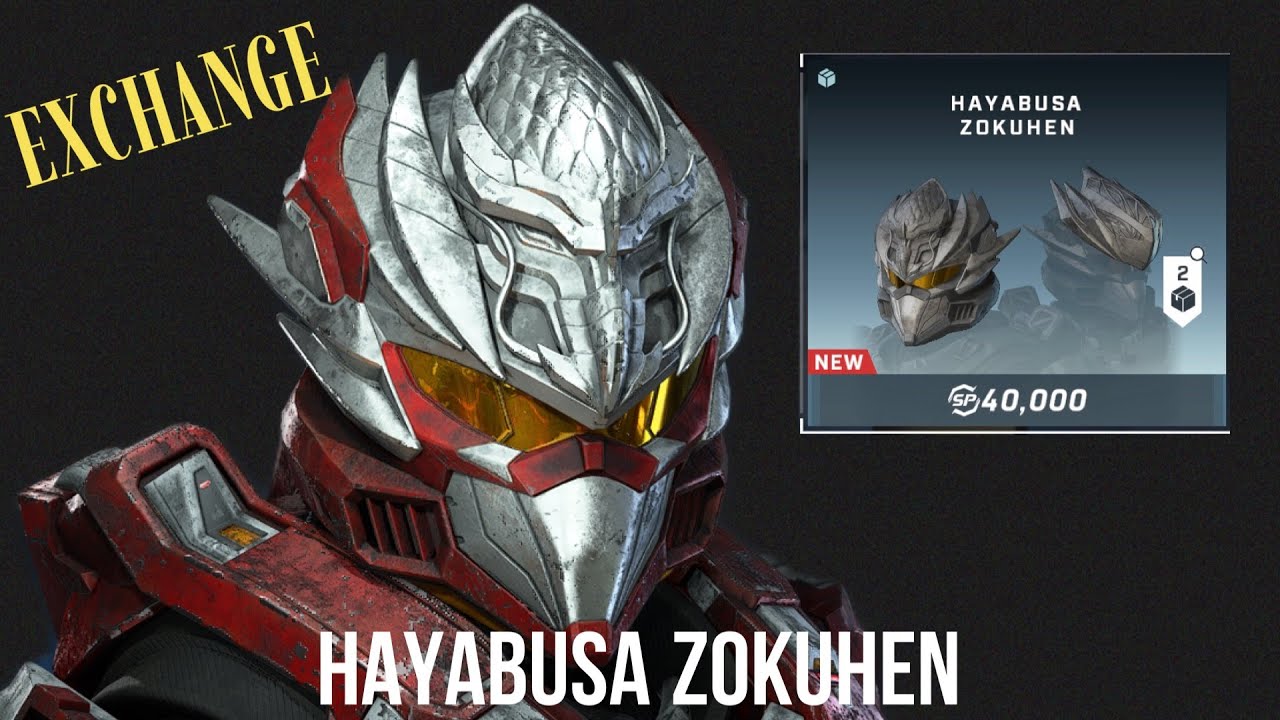 HAYABUSA ZOKUHEN! It's BACK for a LIMITED TIME - Halo Infinite Exchange - YouTube