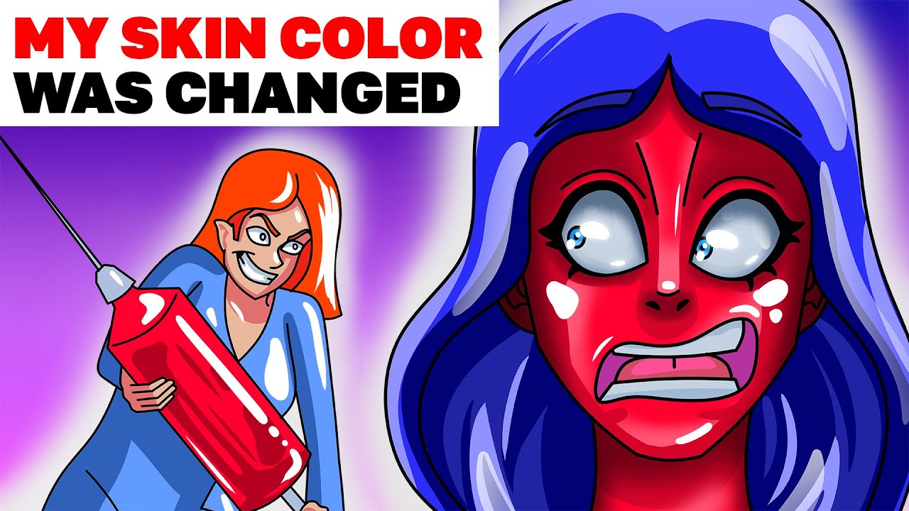 My Skin Color Was Changed | Animated Story - YouTube