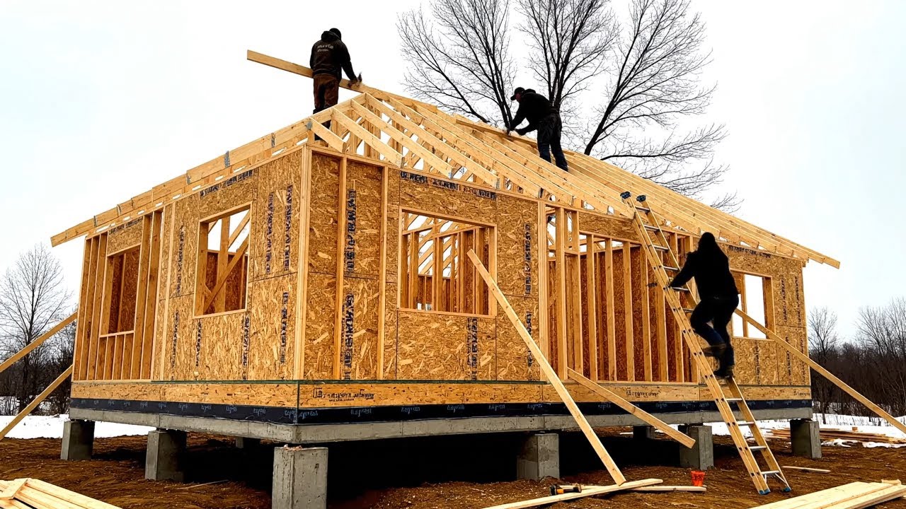 DIY Cheapest House in 9 Days Complete Building Process Anyone Can Do ...